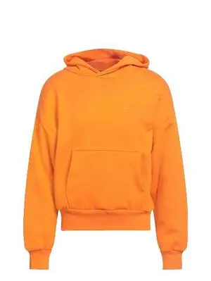 GARMENT WORKSHOP Cotton Embroidered Logo Sweatshirt Orange