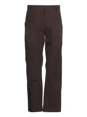 DANIELE ALESSANDRINI Moleskin Cargo Pants - Brown