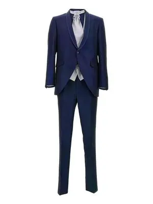 CARLO PIGNATELLI Single-breasted Suit - Blue