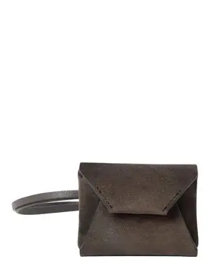 Brunello Cucinelli Suede Handbag Charm - Brown