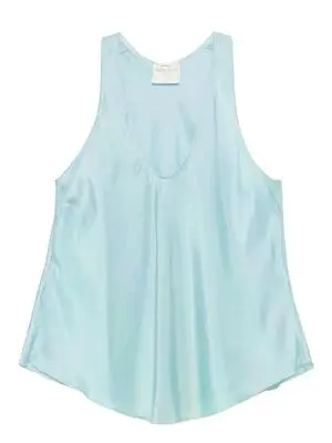 FORTE_FORTE Silk Top - Blue