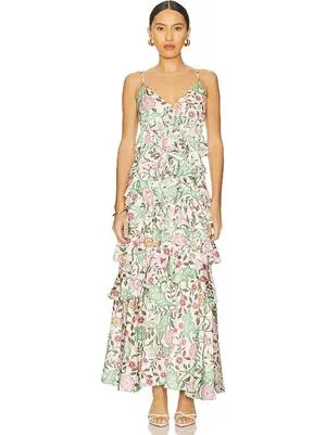 ELLIATT ELLIATT Maysa Tiered Ruffled Maxi Dress