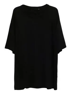 MARINA YEE Double-collar T-shirt - Black