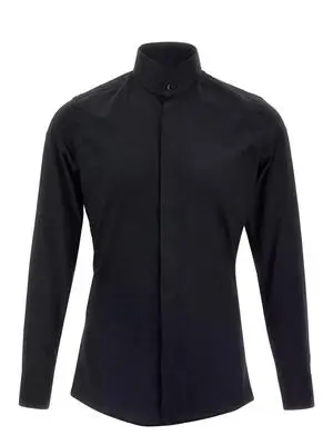 CARLO PIGNATELLI Cotton Shirt - Black
