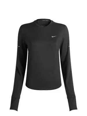 Nike Swift Dri-fit Uv Long Sleeve T-shirt - Black