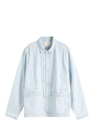 Folk Anniversary Denim Chore Jacket - Light Denim