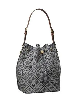 TORY BURCH Tory Burch T Monogram Oversized Bucket Bag