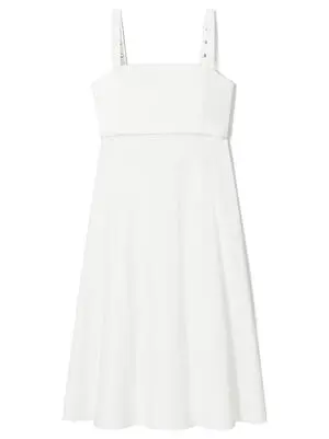 Tory Burch Poplin Dress - White