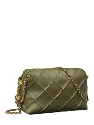 Tory Burch Fleming Soft Crossbody Bag - Dark Olive