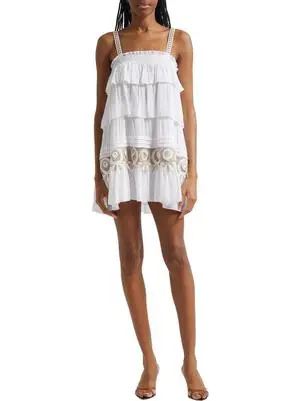 RAMY BROOK Anahi Tiered Minidress