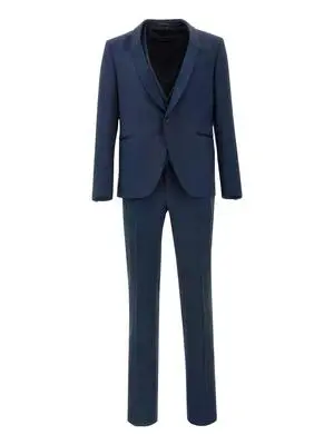CARLO PIGNATELLI Three-piece Suit - Blue