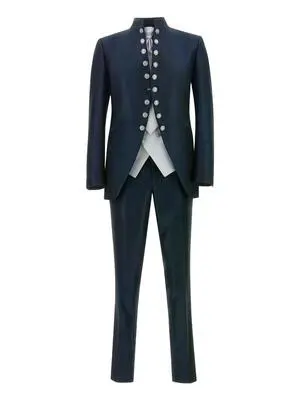 CARLO PIGNATELLI Four-piece Ceremony Suit - 50jx160c106150800 Blue