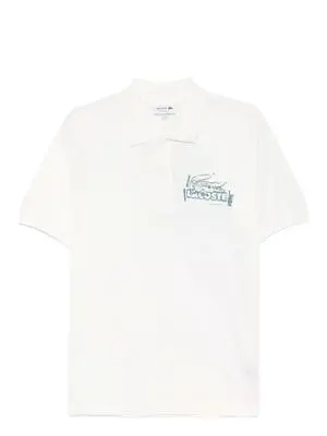 Lacoste Classic Printed Polo Shirt - Neutrals
