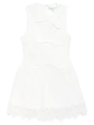 Hill House Home Blythe Bow Dress - White