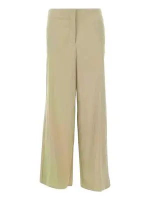 Marella Wide Leg Trousers - Neutrals