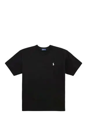 Polo Ralph Lauren Logo-Embroidered T-Shirt Black