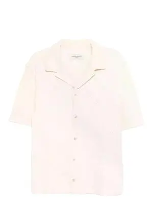 Officine Générale Cotton Shirt - Neutrals