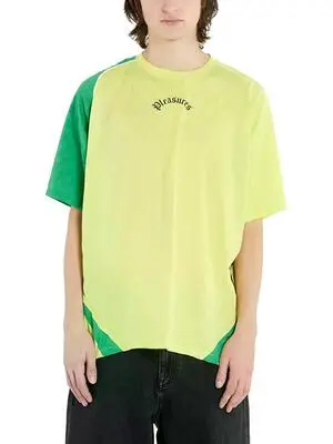 PLEASURES Late Sport T-shirt - Yellow