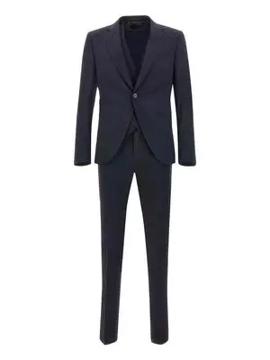 Corneliani Single-breasted Suit - Blue