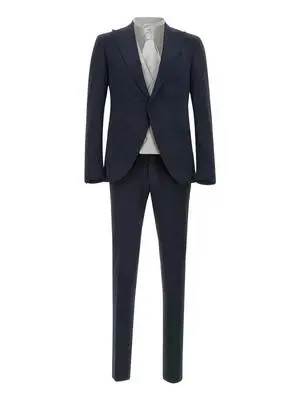 Corneliani Single-breasted Suit - Blue