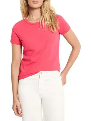 NIC+ZOE Perfect Knit Crewneck Tee - Daiquiri
