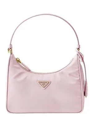 Prada Re-Edition 2005 Re-Nylon And Saffiano Mini Bag Light Pink