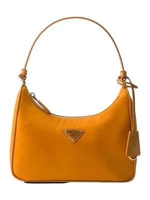 Prada Re-Edition 2005 Re-Nylon And Saffiano Mini Bag Orange