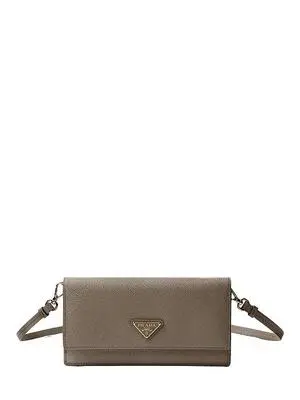 Prada Saffiano Leather Mini-bag - Grey