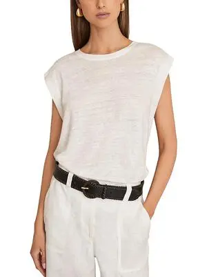 REISS Mara Tee - White