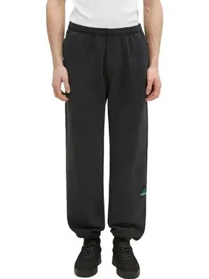 Adidas Stretch-cotton Track Pants - Black