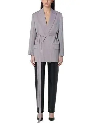 Victoria Beckham Wool Jacket - Grey