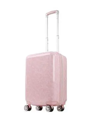 HELLO KITTY FUL Hello Kitty All Over Print 21-inch Hard-sided Luggage - Pink