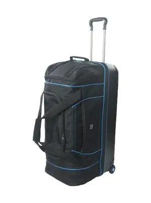 FUL Workhorse 30in Rolling Duffel Bag - Black And Blue
