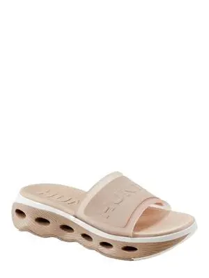 Hunter Geneva Slide Sandal Light Natural