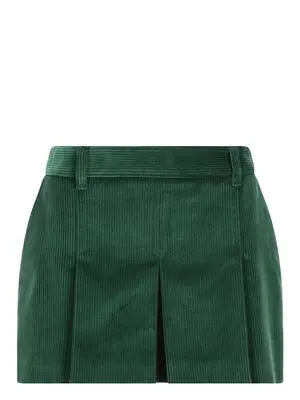 Miu Miu Miu Miu Pleated Mini Skirt Billiards