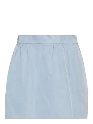 Red Valentino Mini Flared Taffeta Skirt - Blue