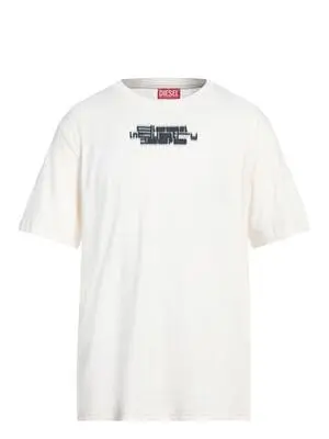 DIESEL T-shirt Size Cotton - White