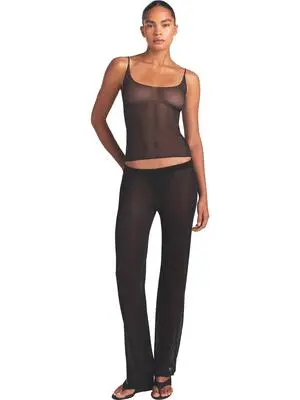 SKIMS Ultra Fine Mesh Cami - Obsidian