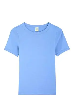 FLORE FLORE Cotton T-shirt - Blue