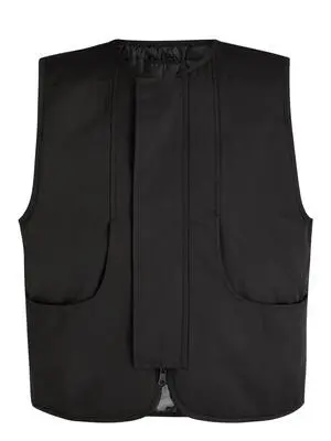 ABOUT:BLANK Reversible Quilted Shell Gilet - Black