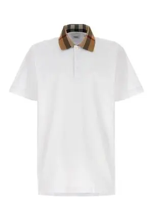 Burberry Cody' Polo Shirt - White