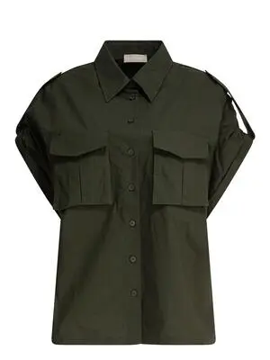 Elie Saab Poplin Shirt - Green