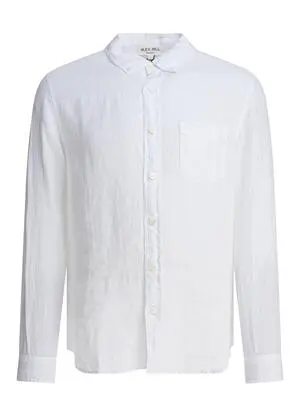 ALEX MILL Linen Mill Shirt - White