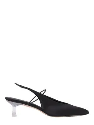 Studio Amelia Heeled Slingback Shoes - Black