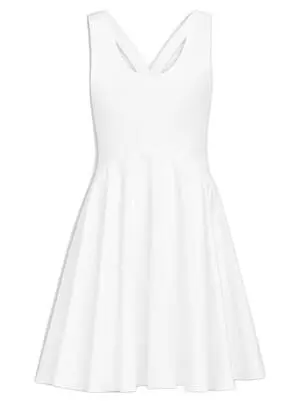 Alaïa Cotton Mini Dress - White