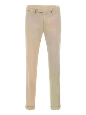 BRIGLIA 1949 Cotton-blend Trousers - Neutrals