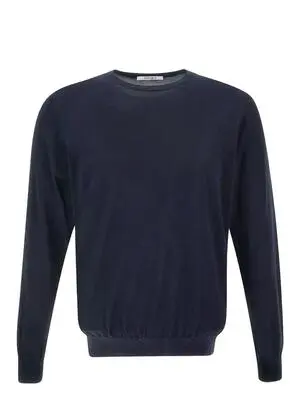 KANGRA Crew-neck Sweater - Blue