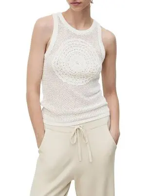 MANGO Crochet Tank