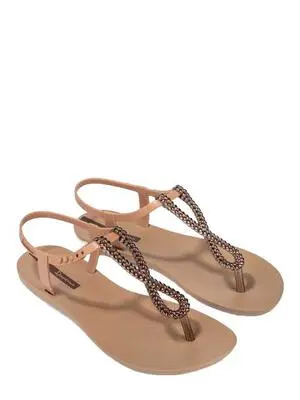 Ipanema Twisted Sandal Beige/ Bronze