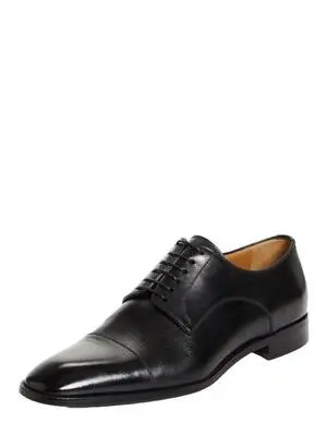 CHRISTIAN LOUBOUTIN Cap Toe Derby - Black
